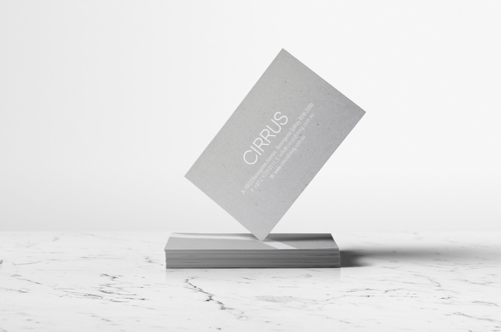CIRRUS Business Cards | Folke Army